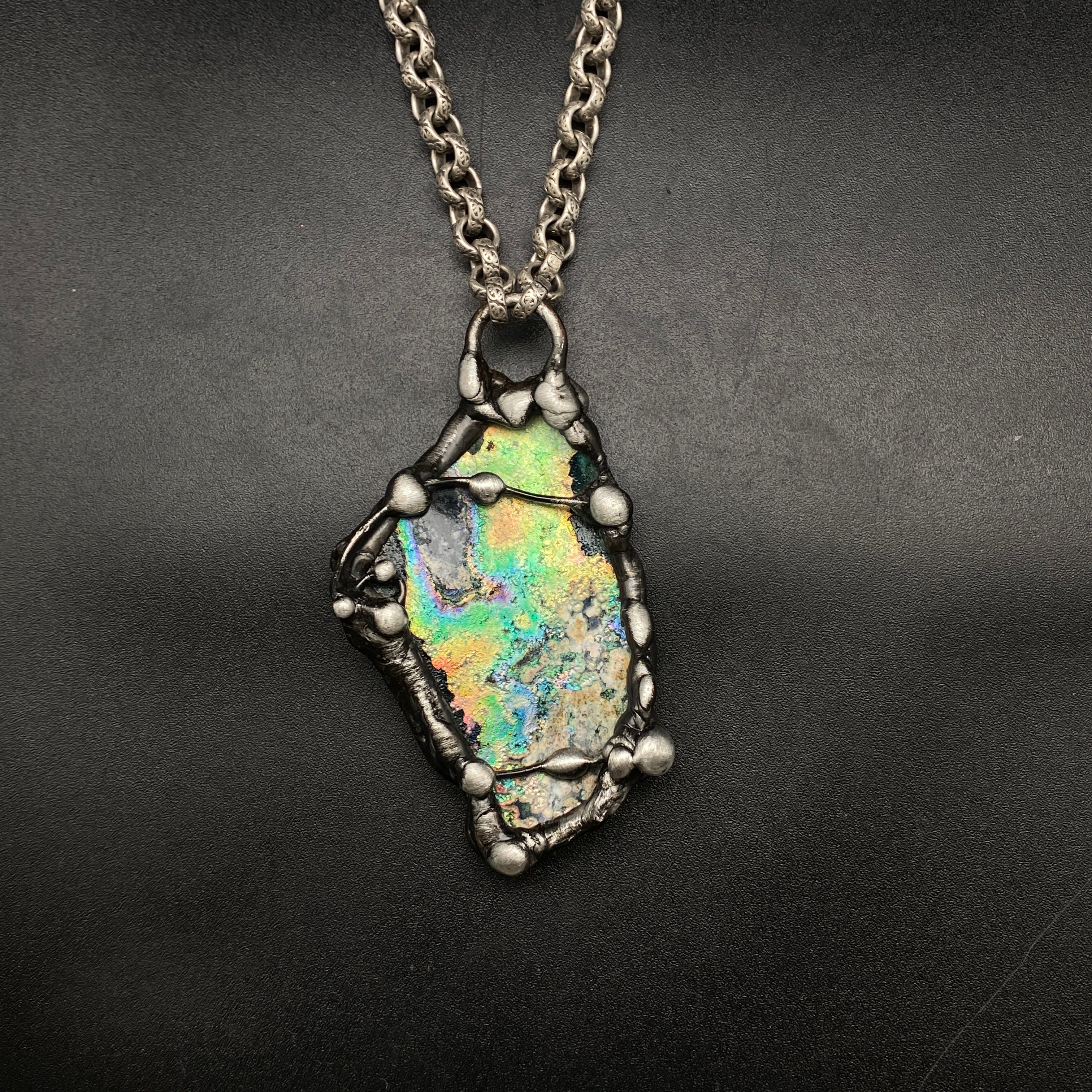 Frit ~ Ancient Roman Glass Necklace – Lily In Flux