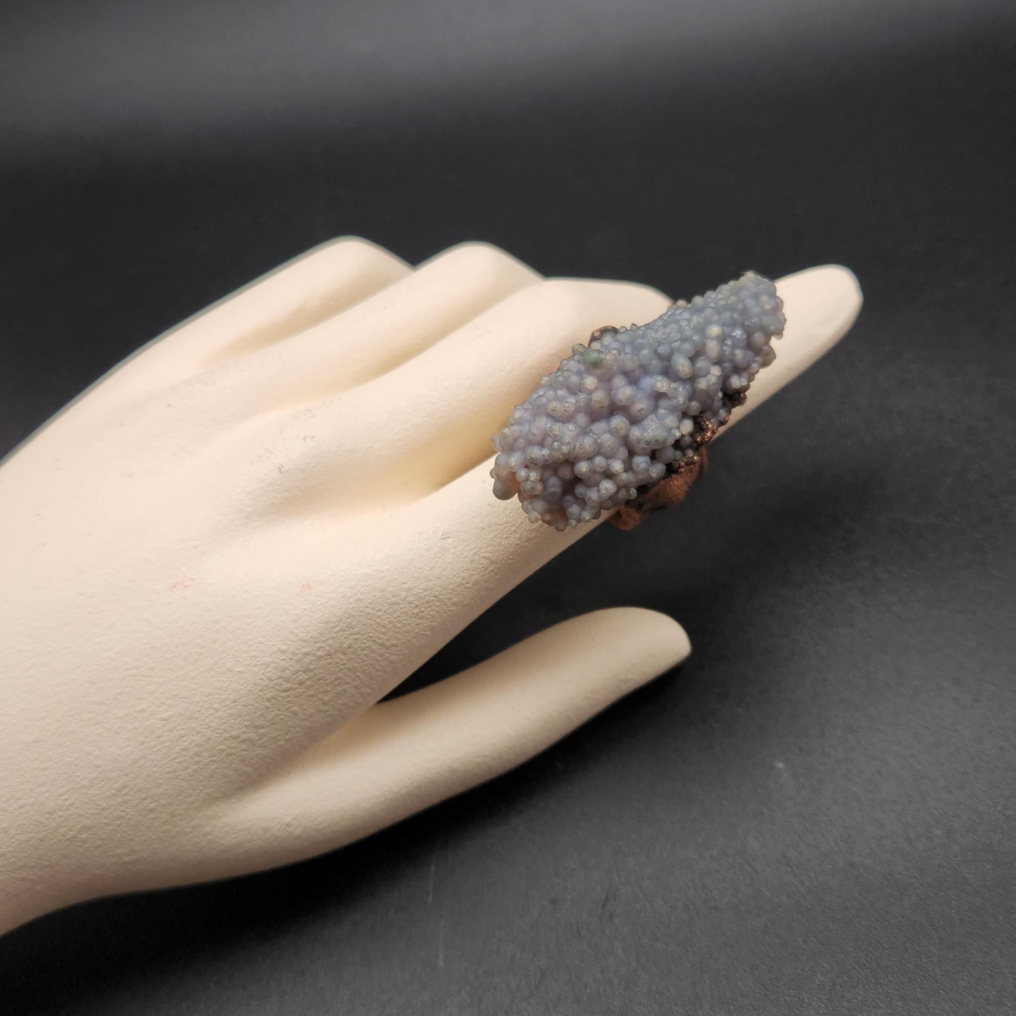 Roe ~ XL Grape Agate Statement Ring – Lily In Flux